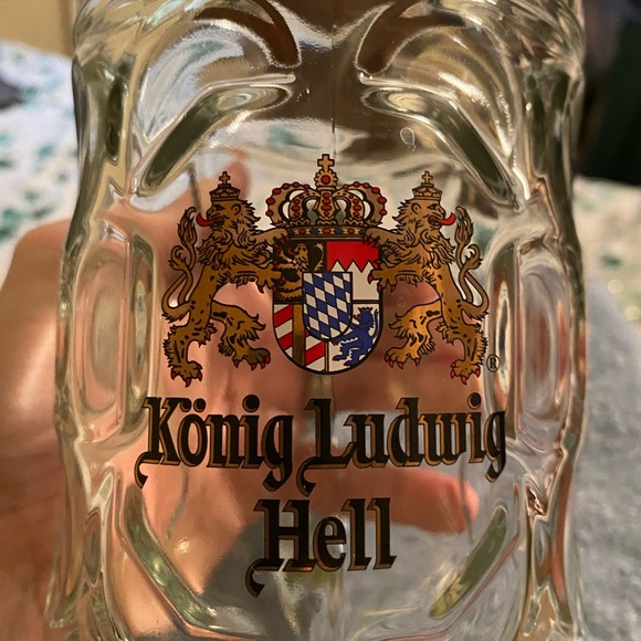 Konig Ludwig | Other | L Glass German Beer Stein | Poshmark